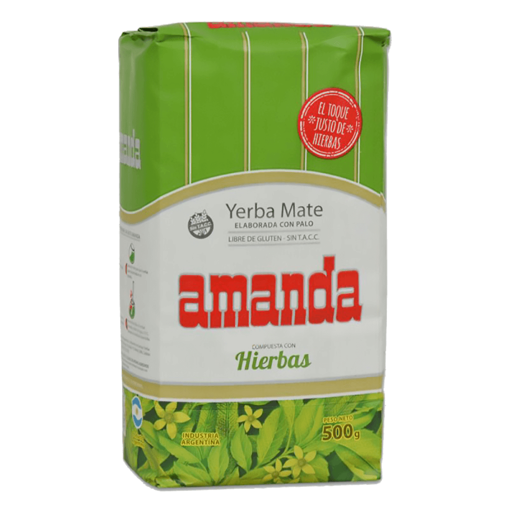 Amanda Compuesta con Hierbas - Yerba Mate - Pequeña Sudamérica